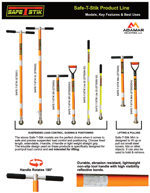 Safe-T-Stik - Hands Free, Hands Off, No-Touch Magnetic Load Control and ...