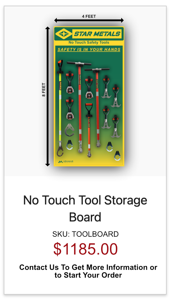 Tool Storage Boards - Customized For Your Company